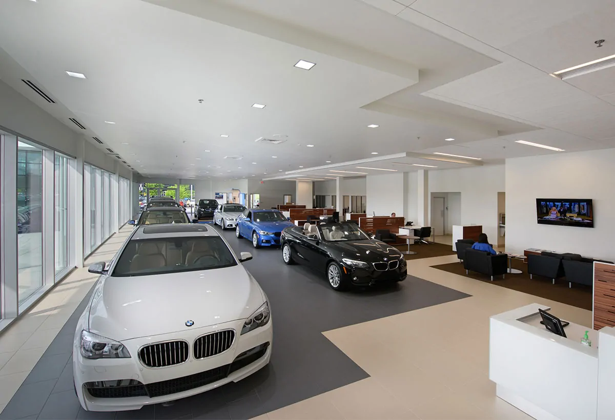 Miron Construction | Bergstrom BMW Dealership Addition & Remodel