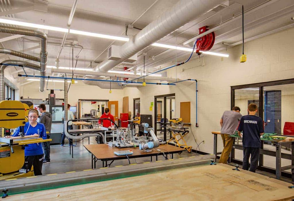 Miron Construction | Slinger High School Performing Arts Addition ...