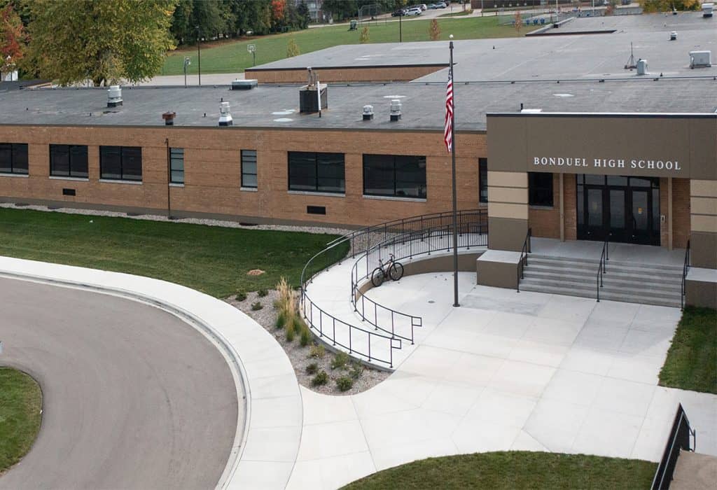 Miron Construction | Bonduel School District Addition & Renovations